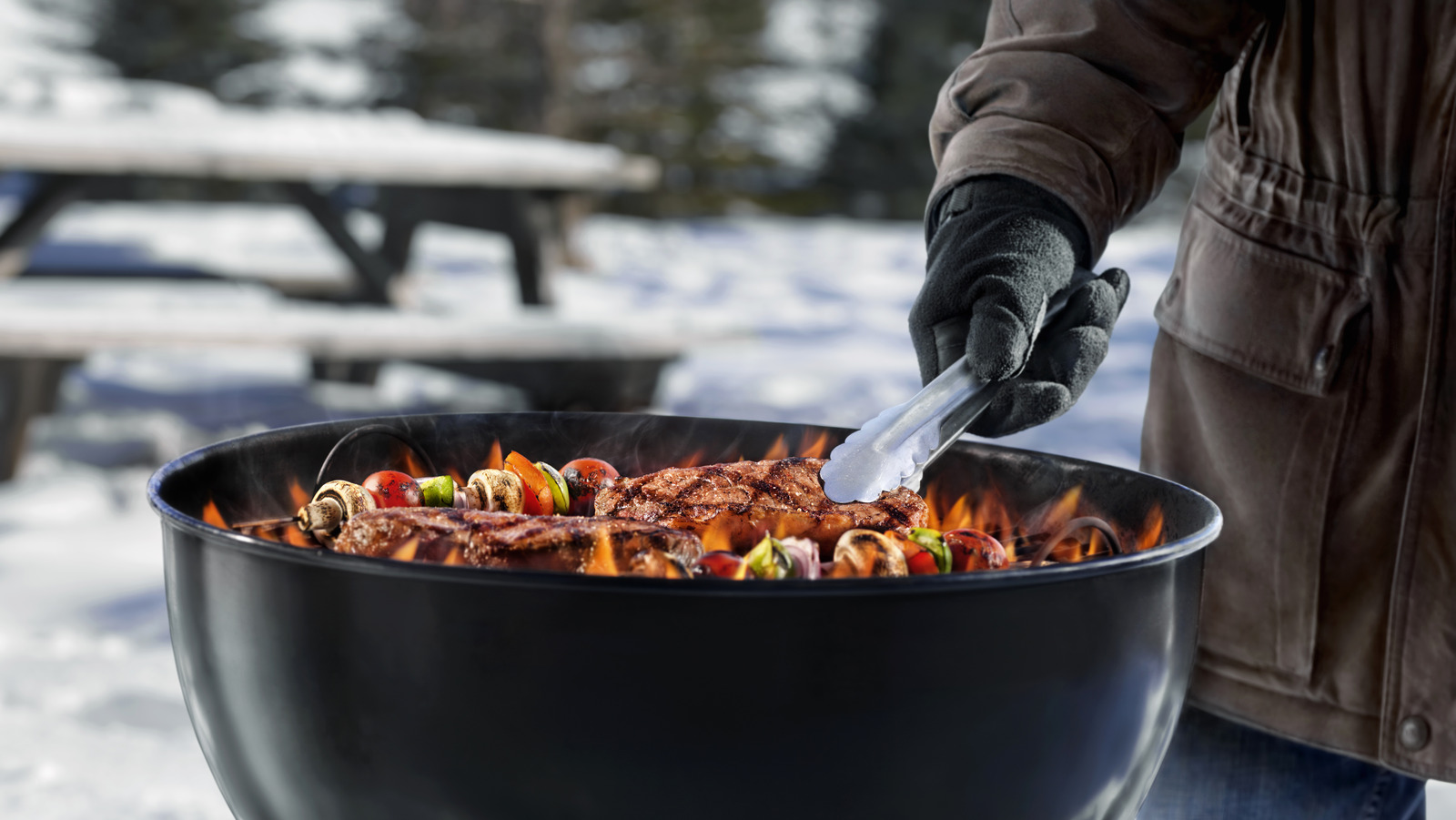 The Tip To Keep In Mind When You Break Out The Grill This Winter
