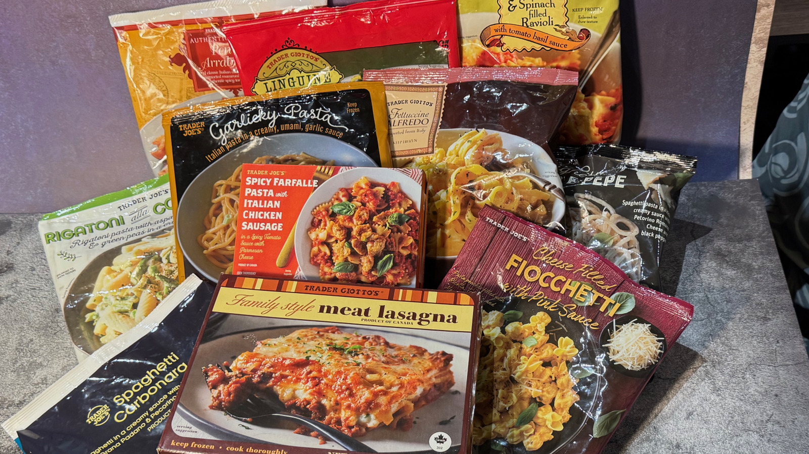 Trader Joe's Best Frozen Pasta Is A Garlicky Masterpiece