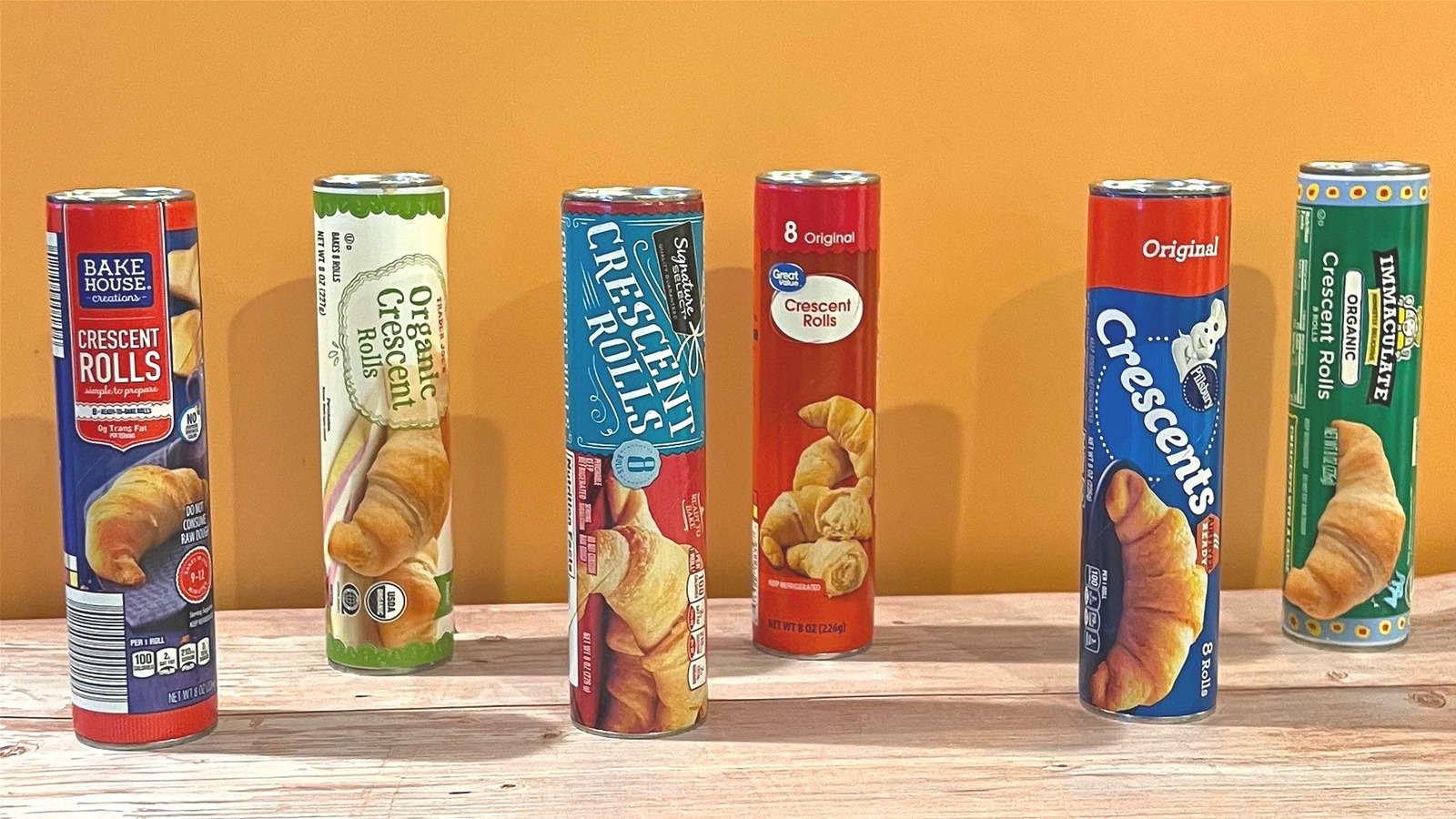 We Tasted And Ranked 6 Canned Crescent Roll Brands