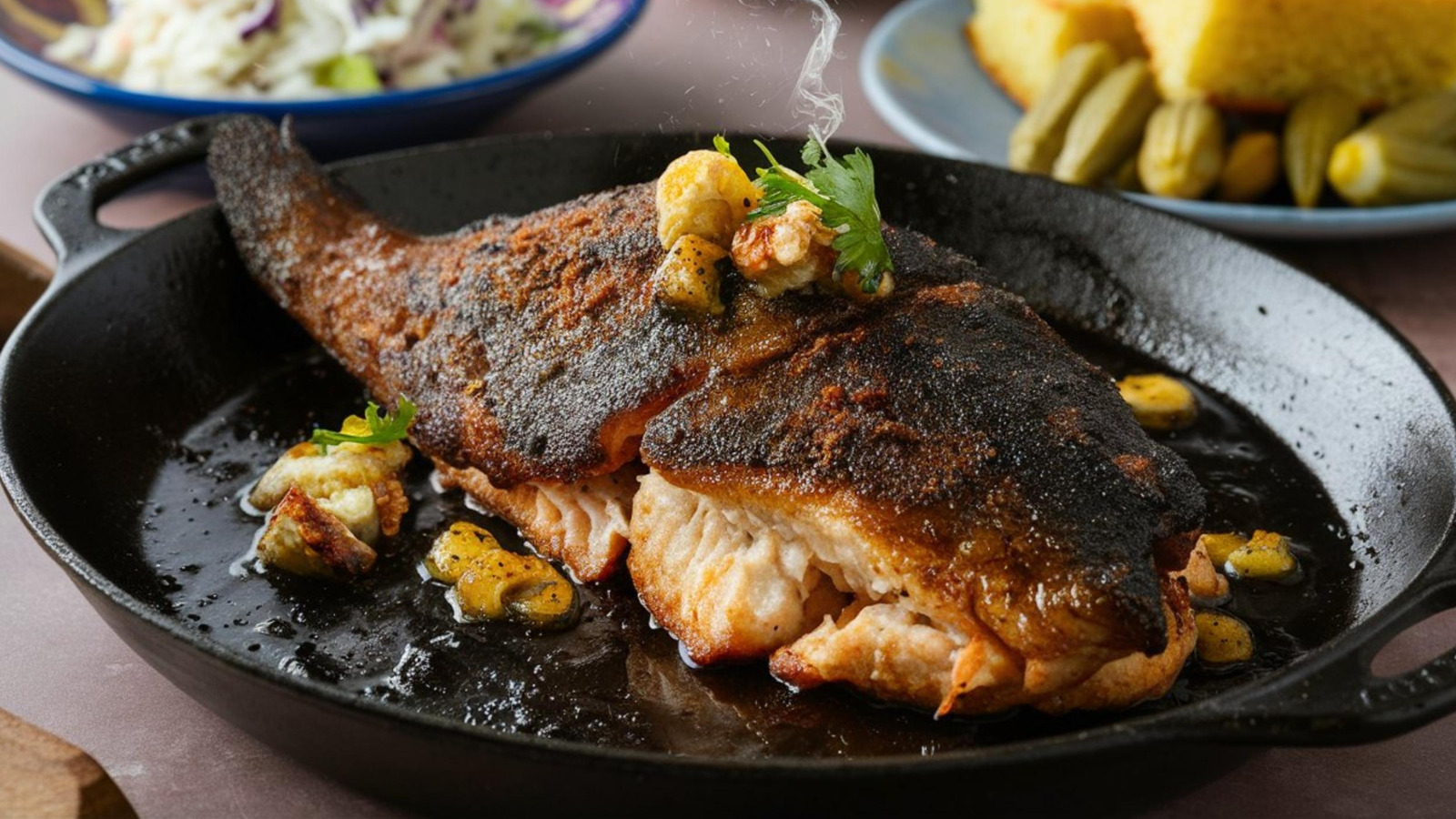 What Does It Mean To Blacken Fish (And How Is It Different From Charring)?