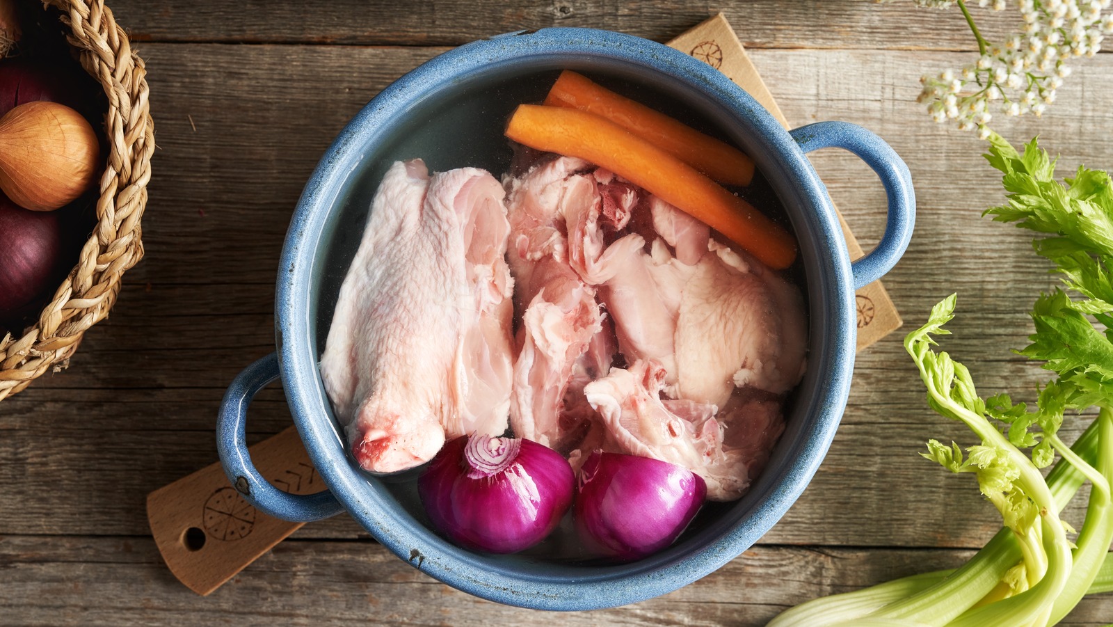 How To Remove Bones When Simmering Rotisserie Chicken For Soup