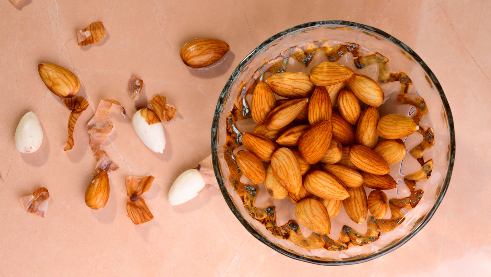 When Dealing With Stubborn Almond Skins, Use The Hot Water Trick