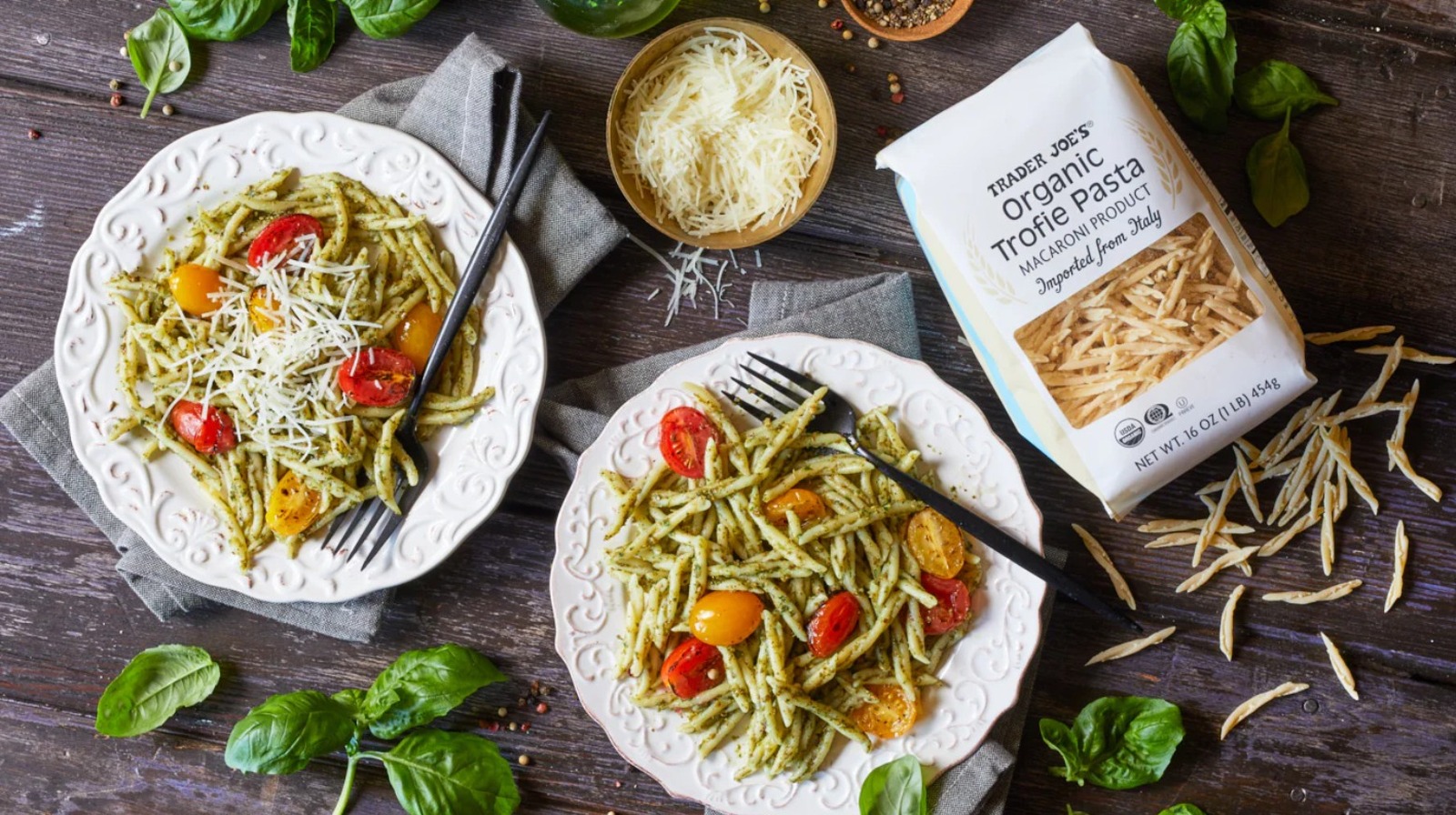 Why Trader Joe's Shoppers Swear By Its Uniquely Shaped Trofie Pasta