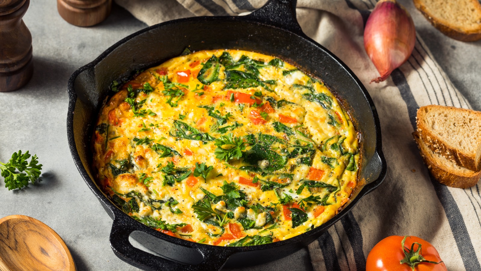 You Could've Been Putting Leftover Bread In Your Frittata This Whole Time