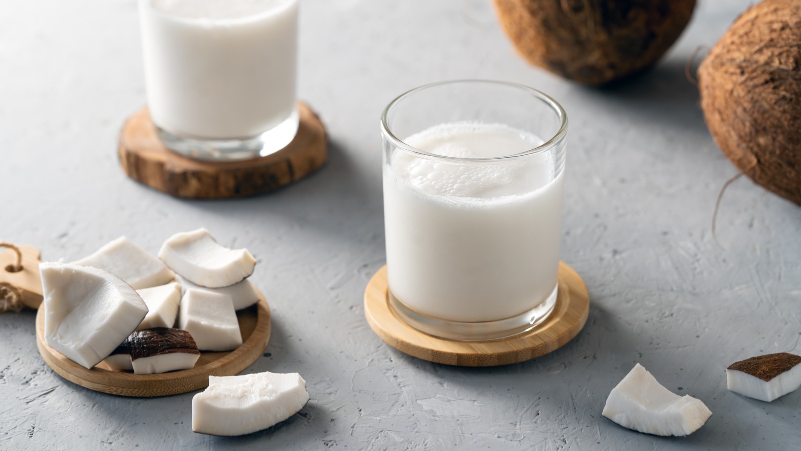 All You Need To Make Homemade Coconut Milk Is A Screwdriver And A Blender