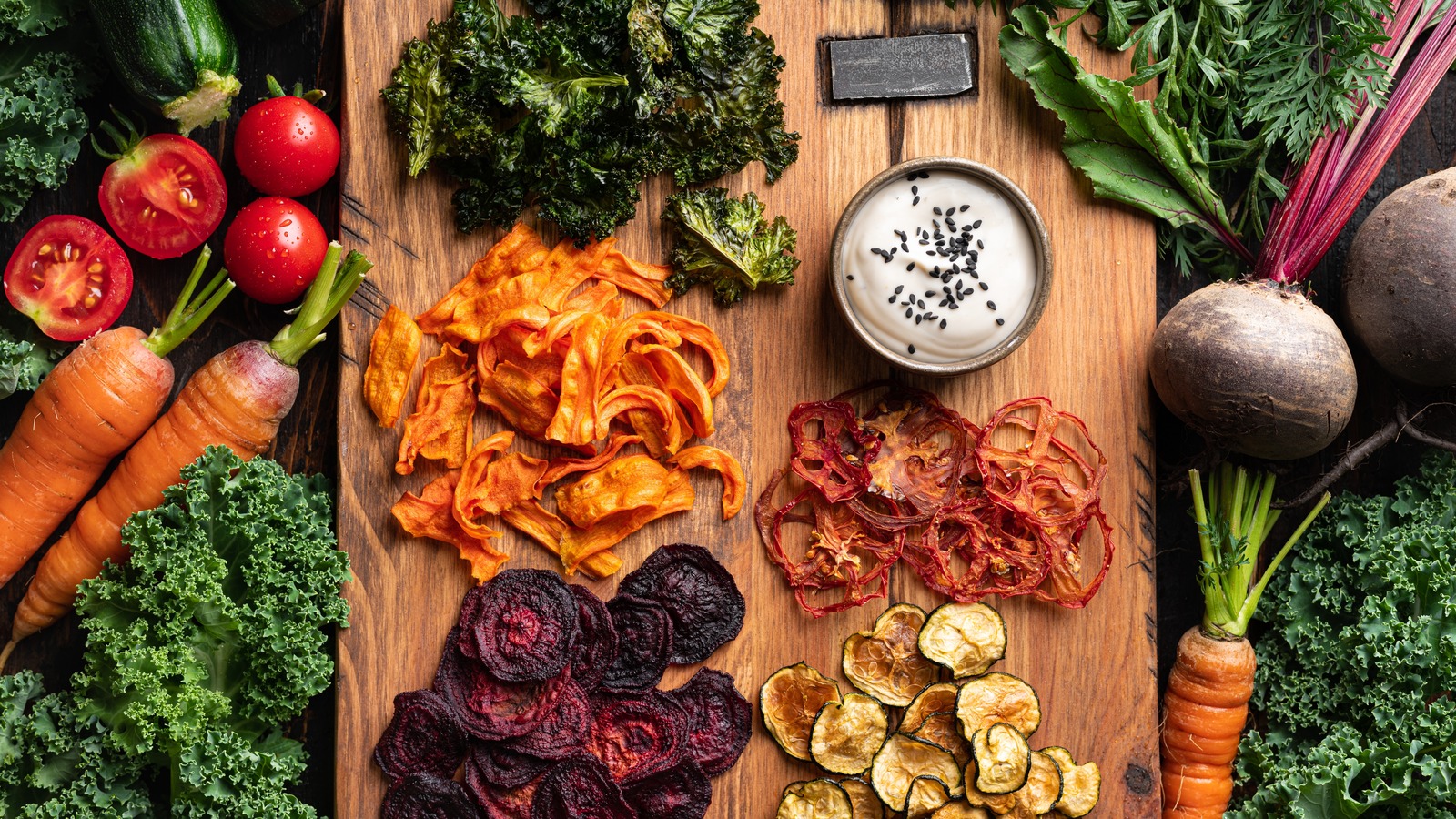 Your Homemade Veggie Chips Are Begging For Everything Bagel Seasoning