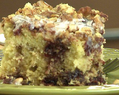 Spiced Cranberry Coffee Cake Recipe by HUNGRY