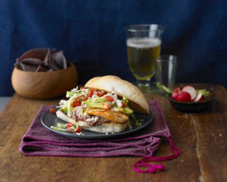 Overstuffed Chicken Sandwiches (Tortas de Pollo) Recipe by Cecilia Hae ...