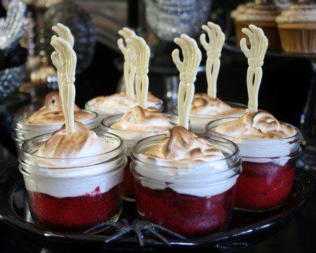 Red Velvet Gore Cakes Recipe by Heather Christo