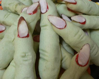 Severed Fingers Halloween Cookies Recipe by Food.com