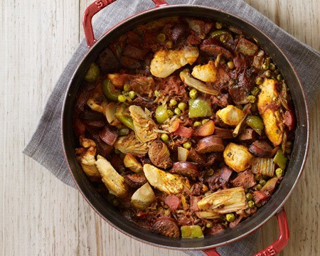 Spanish-Inspired Wild Rice, Chicken, and Chorizo Casserole Recipe by ...