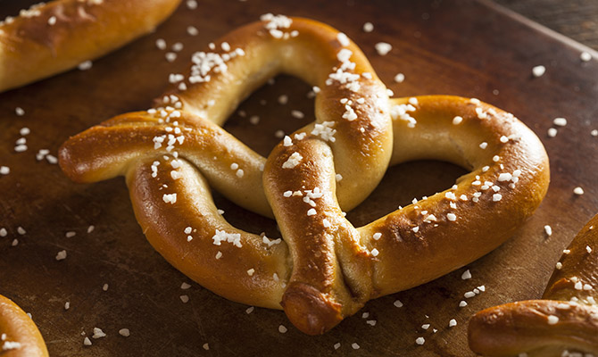 Giant Soft Pretzel Recipe by Angela Carlos