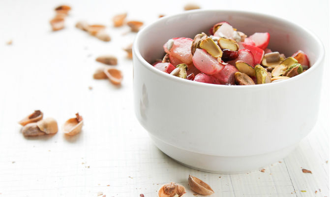 Radish Salad With Mint and Pistachios Recipe by Hannah Hoskins