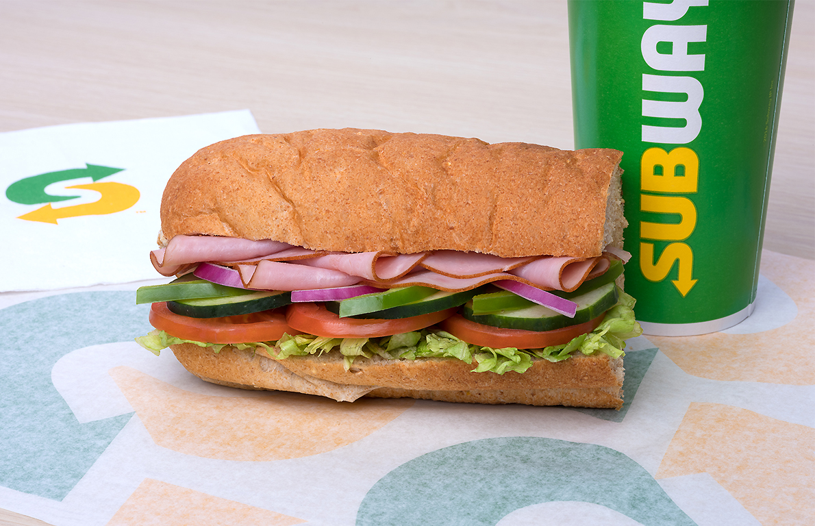 Subway: Black Forest Ham from Surprisingly Healthy Fast Food Menu Items ...