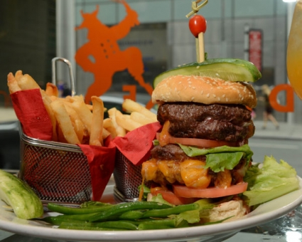 Chef David Burke's Award-Winning Burger
