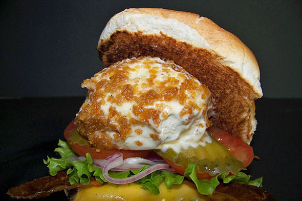 1. Cheeseburger with Deep-Fried Ice Cream, Florida from America’s 50 ...