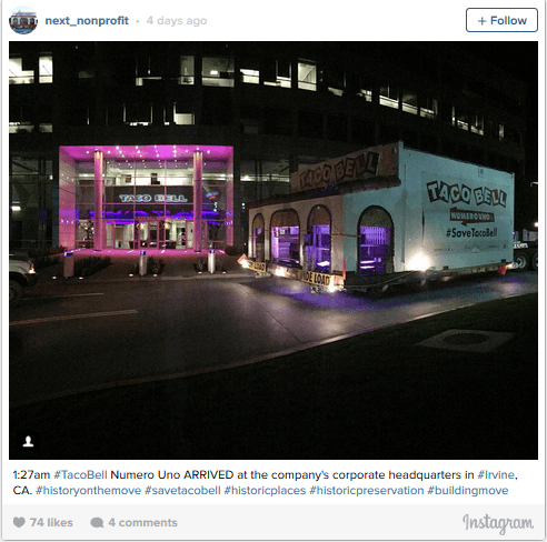 Watch The Very First Taco Bell Restaurant Being Driven On The Back of A ...