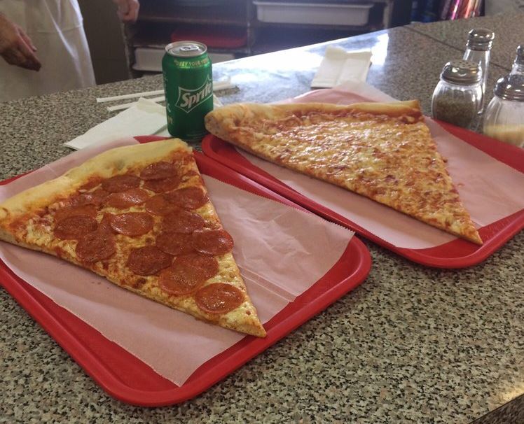 Check Out These Enormous Slices of Pizza